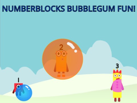 Numberblocks Blowing Bubblegum - Fun Pack v1.9