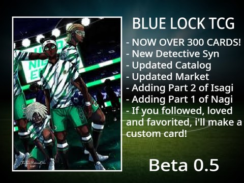 Blue Lock TCG (Beta 0.5!)