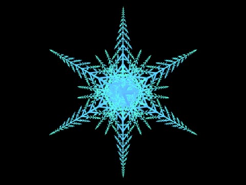 fractal snowflake to star