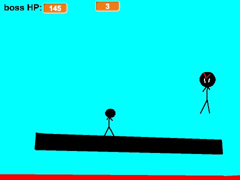 stickman46 vs evil stick boss battle