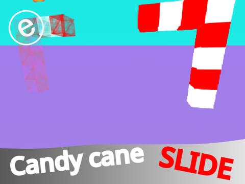 Candy cane slide