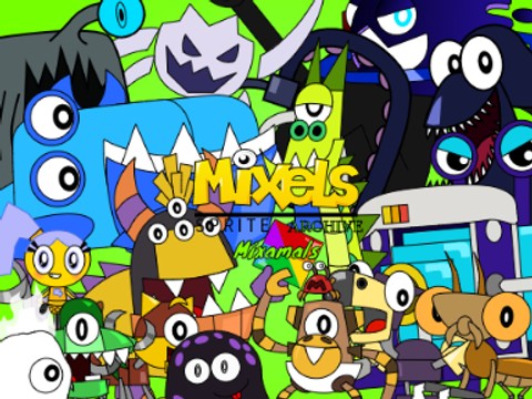 Mixels Sprite Archive - Mixamals V32