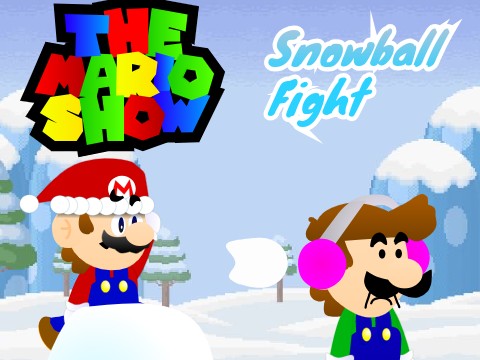 The Mario Show: Snowball Fight