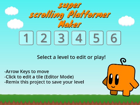 Super Scrolling Platformer Maker #games