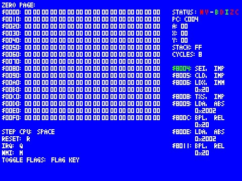 6502 Computer Emulator
