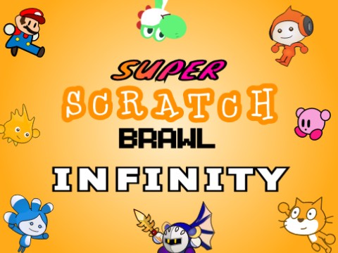 Super Scratch Brawl INFINITY #Fighting #Super Smash Bros #Platformer #Mario #Scratch Cat