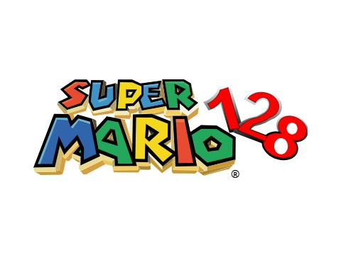 Super Mario 128 logo
