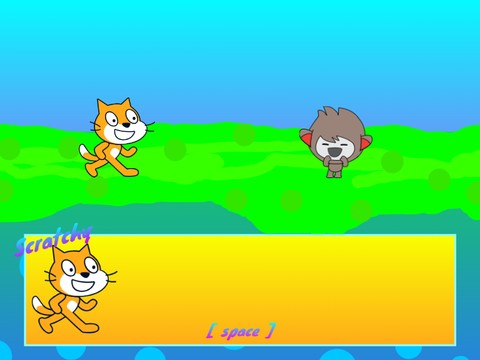 Scratchy and Nano - The Story with cats dancing on your head!