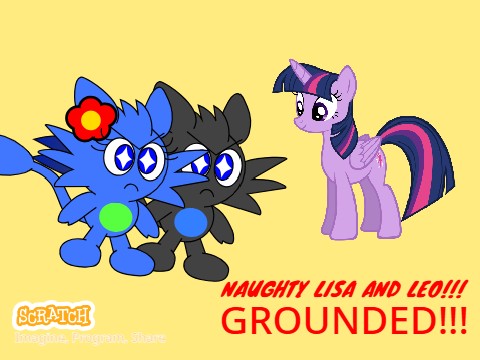 Lisa and Leo misbehave with their babysitter/GROUNDED