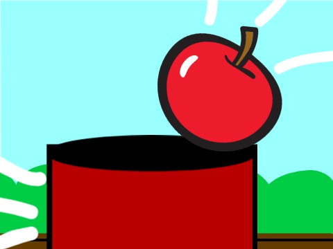 Catch the apple!