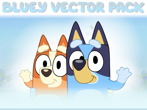 Bluey VECTOR PACK