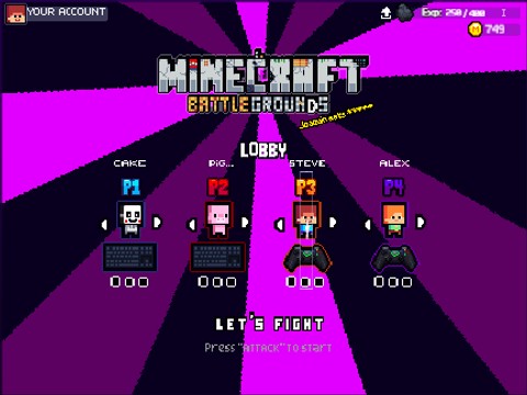 Minecraft battlegrounds 2.74