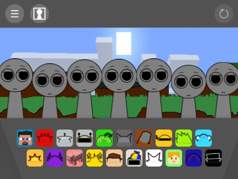 Sprunki Retake Minecraft (only pig, steve, alex)