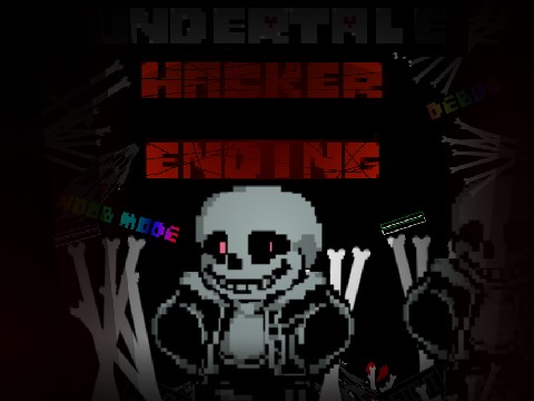 UNDERTALE VHS sans fight phase1