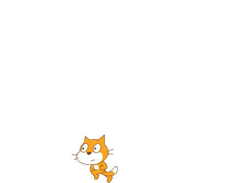 Scratch Cat Run Cycle