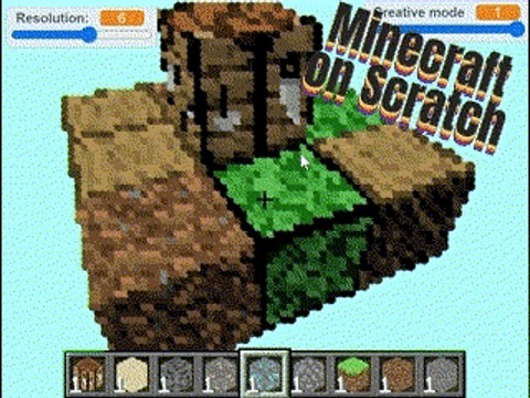 Minecraft on Scratch | UPDATE