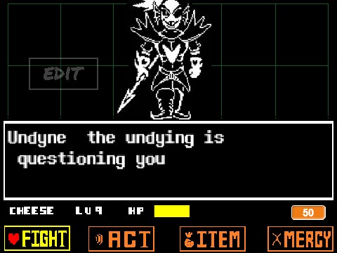 Undertale undyne fight