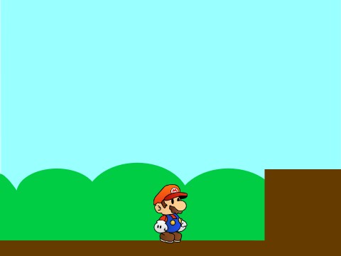 Paper Mario Platformer engine