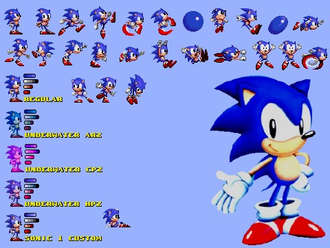 Sonic Expedition Sprites 16-bit