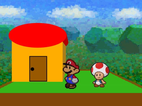 3D Paper Mario 64 engine