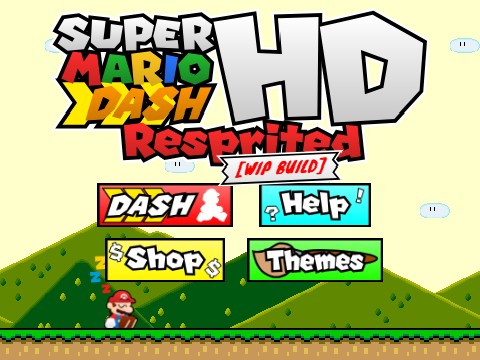Super Mario Dash HD: Resprited (Beta)