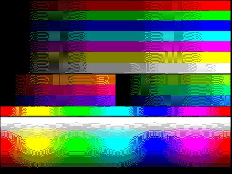 Color Palettes with Dithering