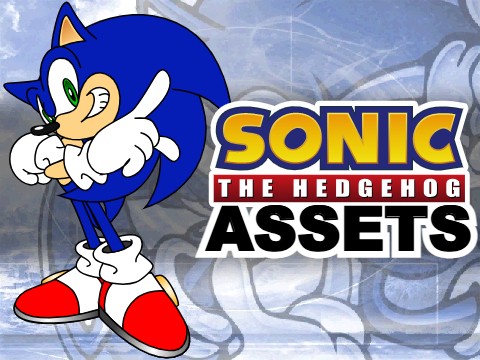 Vector Sonic Adventure Styled Assets & Animations