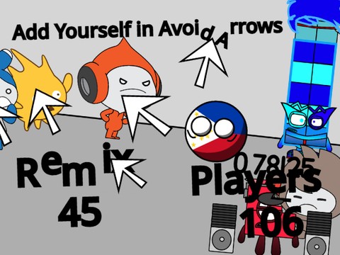 Add Yourself in Avoid Arrows [ Remix 45 | 106 Players ].