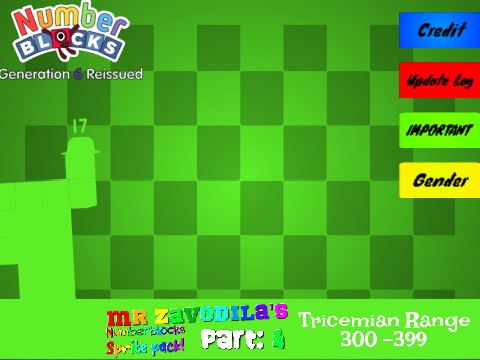 (MIGHT GET ARCHIVED) My numberblocks sprite pack! (PART 4: 300 - 399)