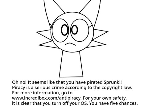Sprunki Anti Piracy Screen bug fix