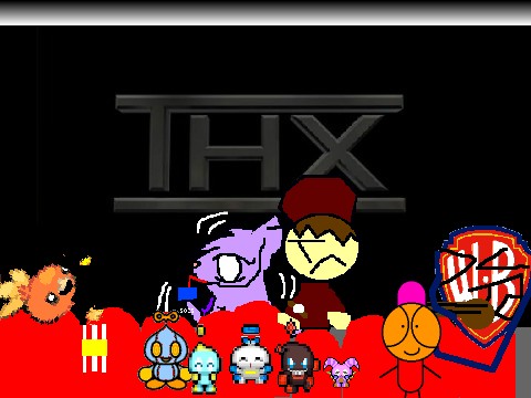 Add Yourself Watching THX LOGO in a movie