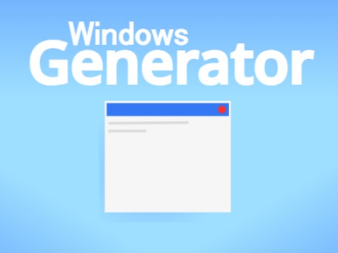 Window Generator [BETA]