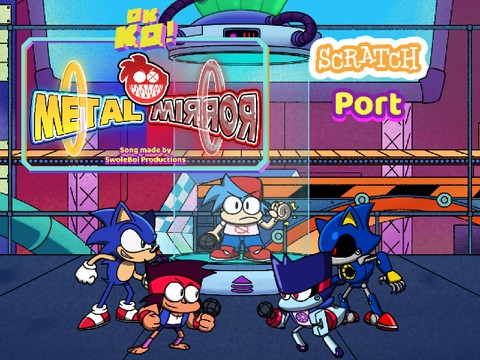 FNF - Metal Mirror (OK KO - Let's Get Funky)