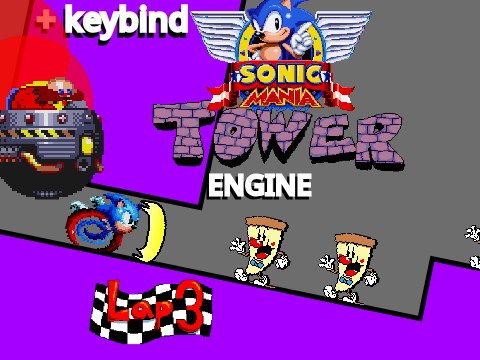 mania sonic in pizza tower engine