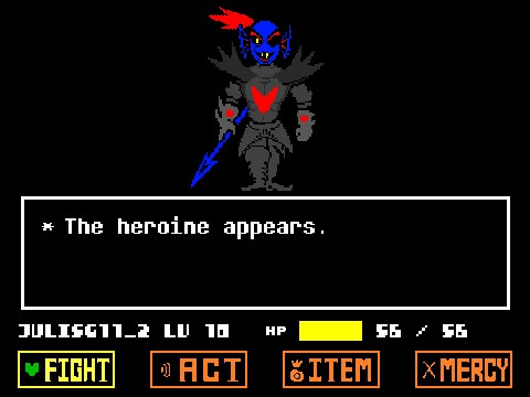Undertale Undyne the Undying Fight