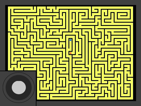 My 2D maze (Mobile friendly game)