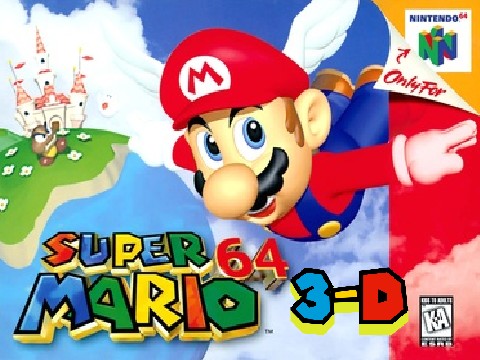 3D Super Mario 64 Collect the Red Coins