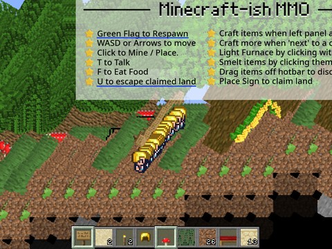 Minecraft-ish MMO v1.8 CURSED