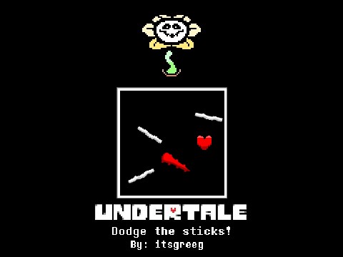 Dodge the sticks! (Undertale minigame) v1.1