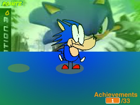 Sonic The Hedgehog: Escape from the bad Sonic Games and Knuckles.