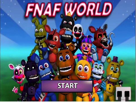 FNaF World: Scratch Version Solo vs. Bosses (less lag)