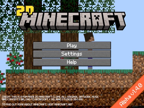 2D Minecraft v1.5 beta