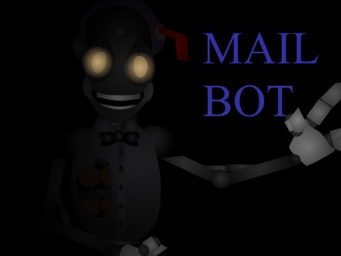 Mail Bot Vector