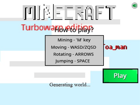 Minecraft turbowarp edition