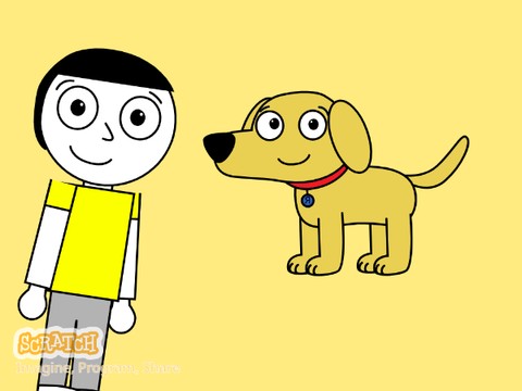 Microsoft Sam introduces his pet dog Rocky