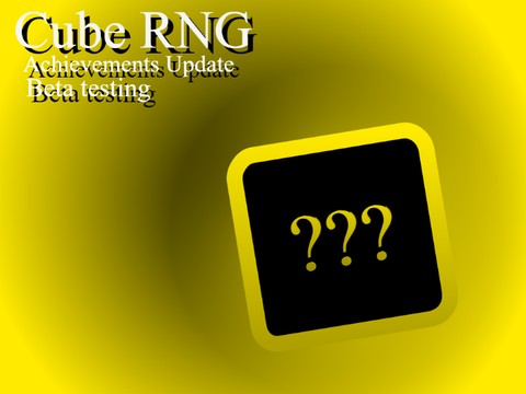 Cube RNG (Beta testing)