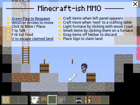 Minecraft-ish MMO v1.7 remix