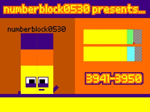 Numberblocks band retro 3941-3950
