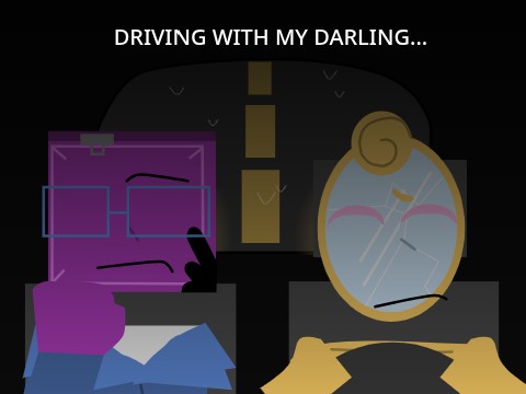 Driving with my darling (JewelryBox) DW au animation