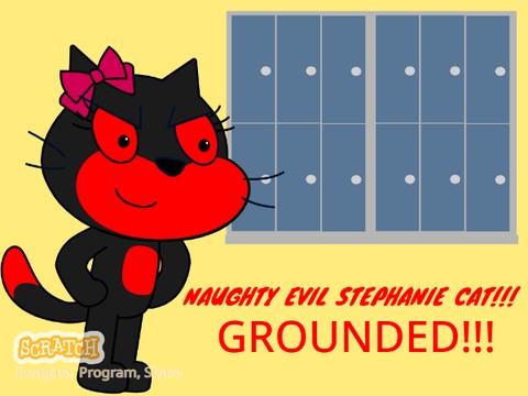 Evil Stephanie Cat barricades her teacher and the fifthgraders in the ...